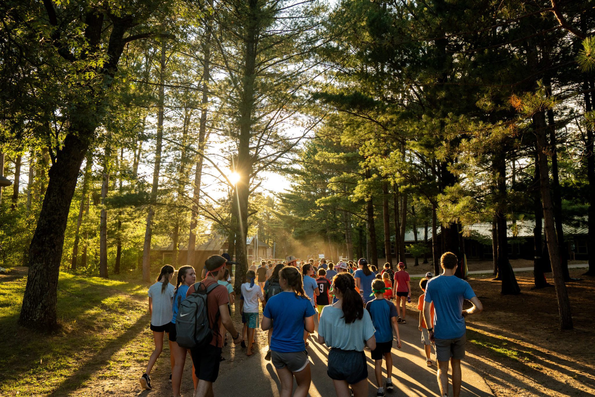 Off at Camp - Camp Gray